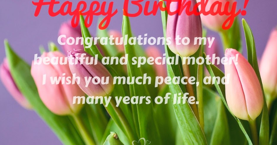 🎉 Congratulations to my beautiful and special mother!