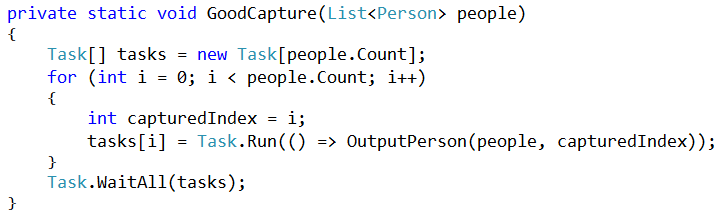 Jeremy Bytes Lambda Expressions Captured Variables And For Loops A Dangerous Combination