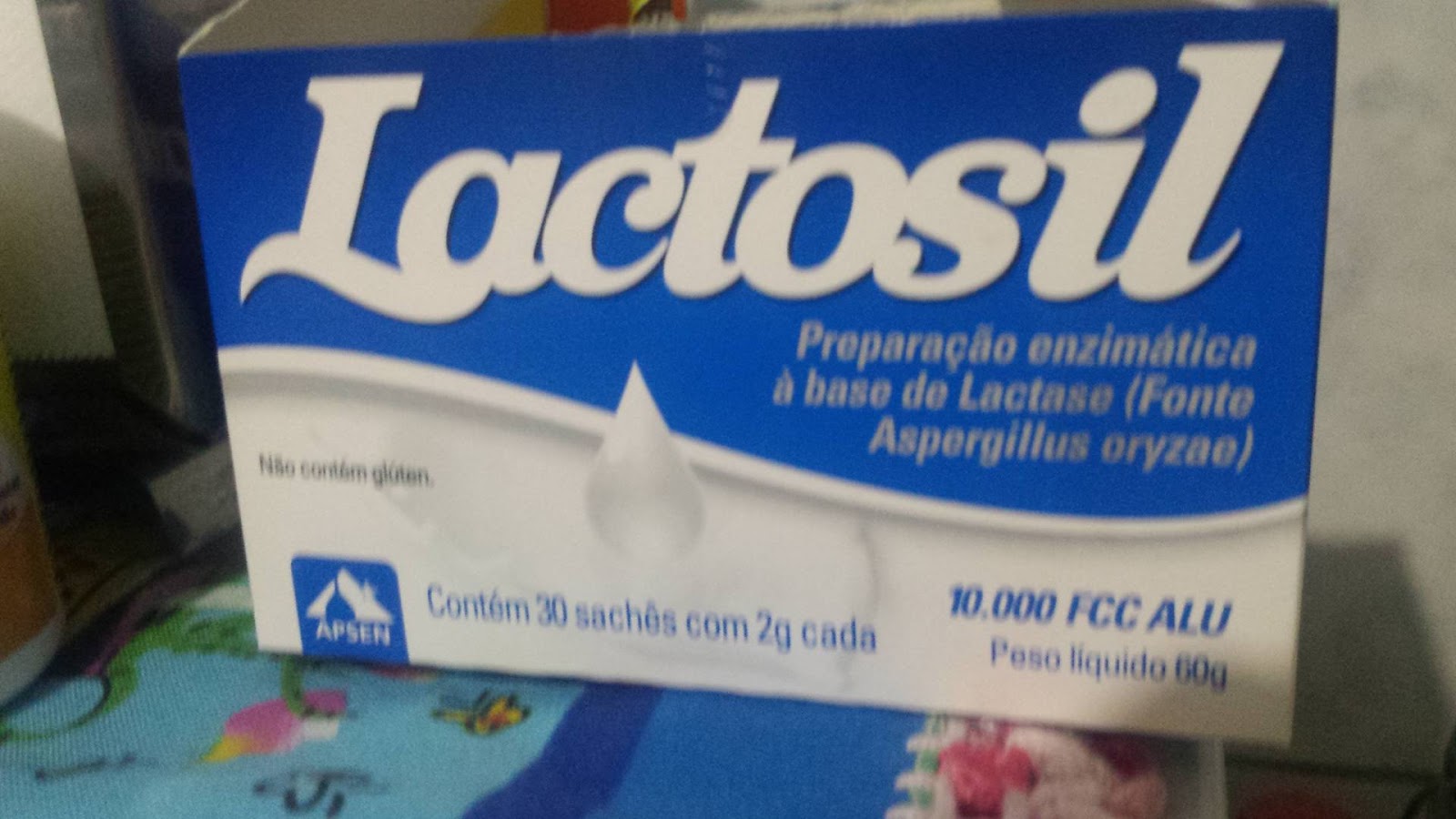 Swilla Neves: Intolerância a lactose - LACTOSIL 10.000 FFC ALU