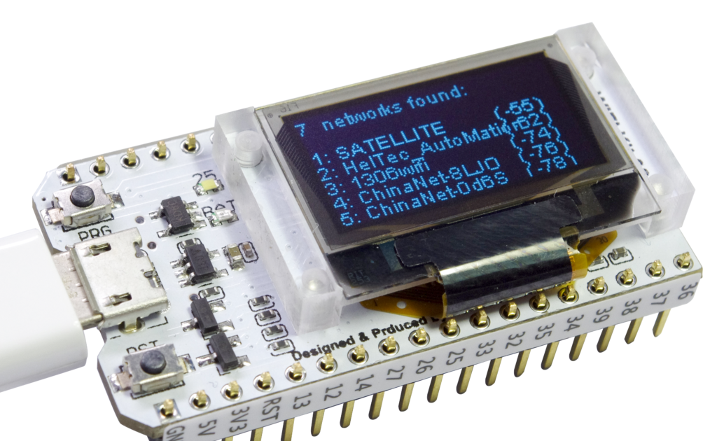 RitonDuino: ESP32 : HELTEC WiFi Kit 32