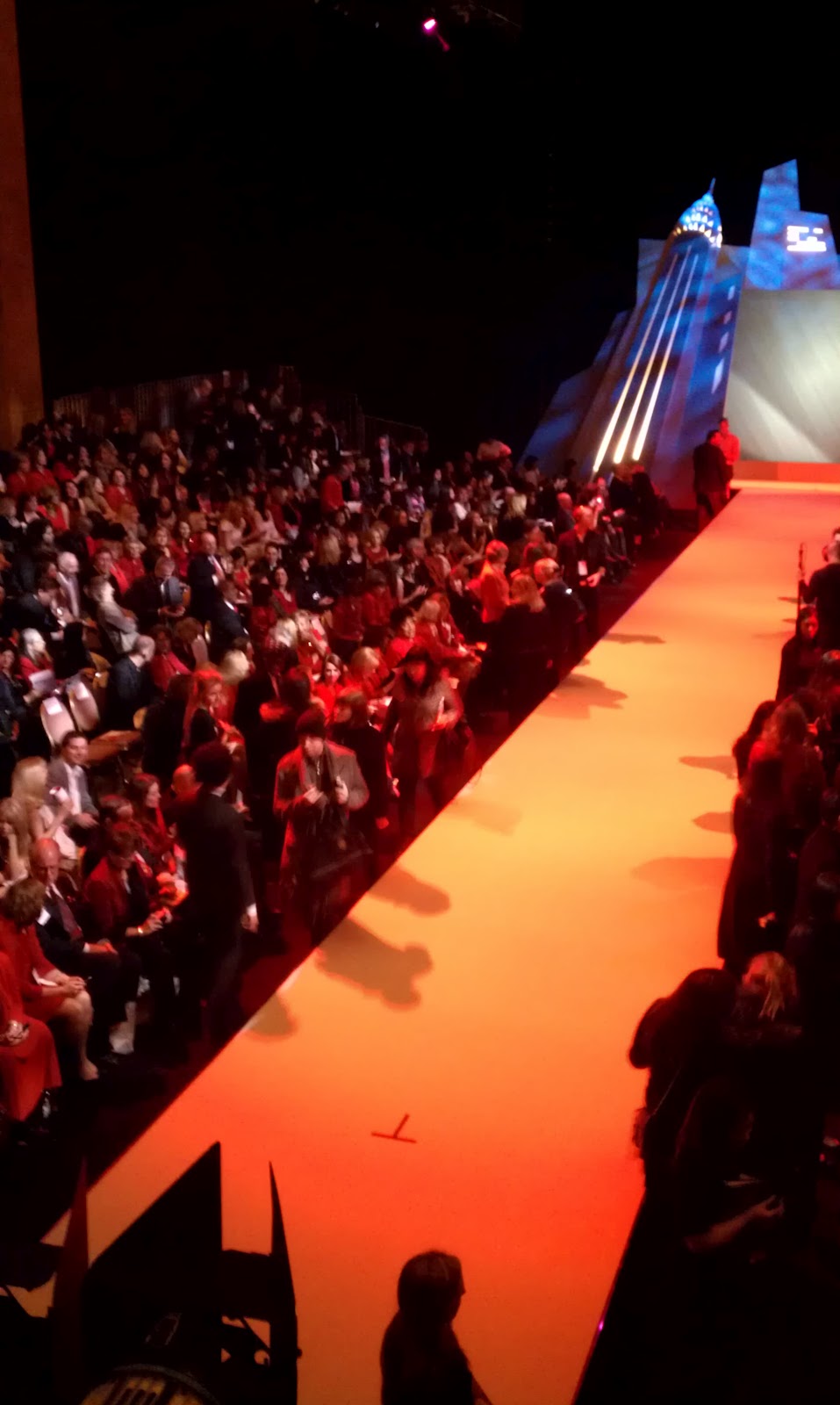 The Embellished Life: Behind the Runway: Red Dress Heart Truth 2012