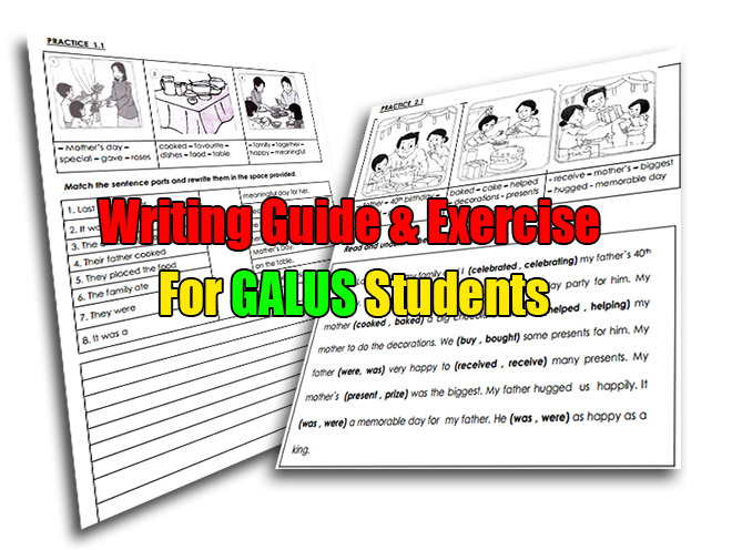 UPSR: Writing Guide & Exercise For GALUS Students (Answer Provided)
