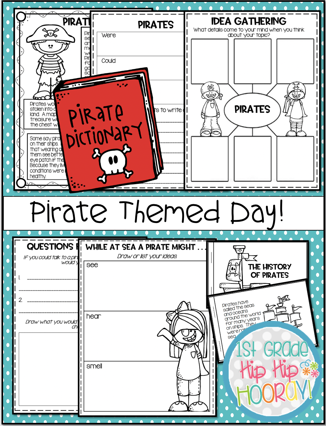 1st Grade Hip Hip Hooray!: Pirate Themed Day!