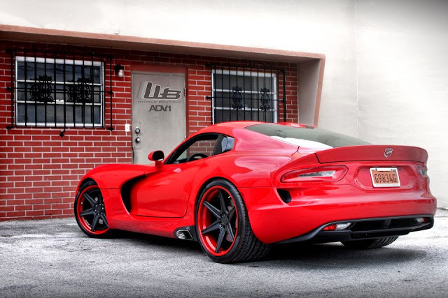 Dodge Viper on ADV6 Track Spec