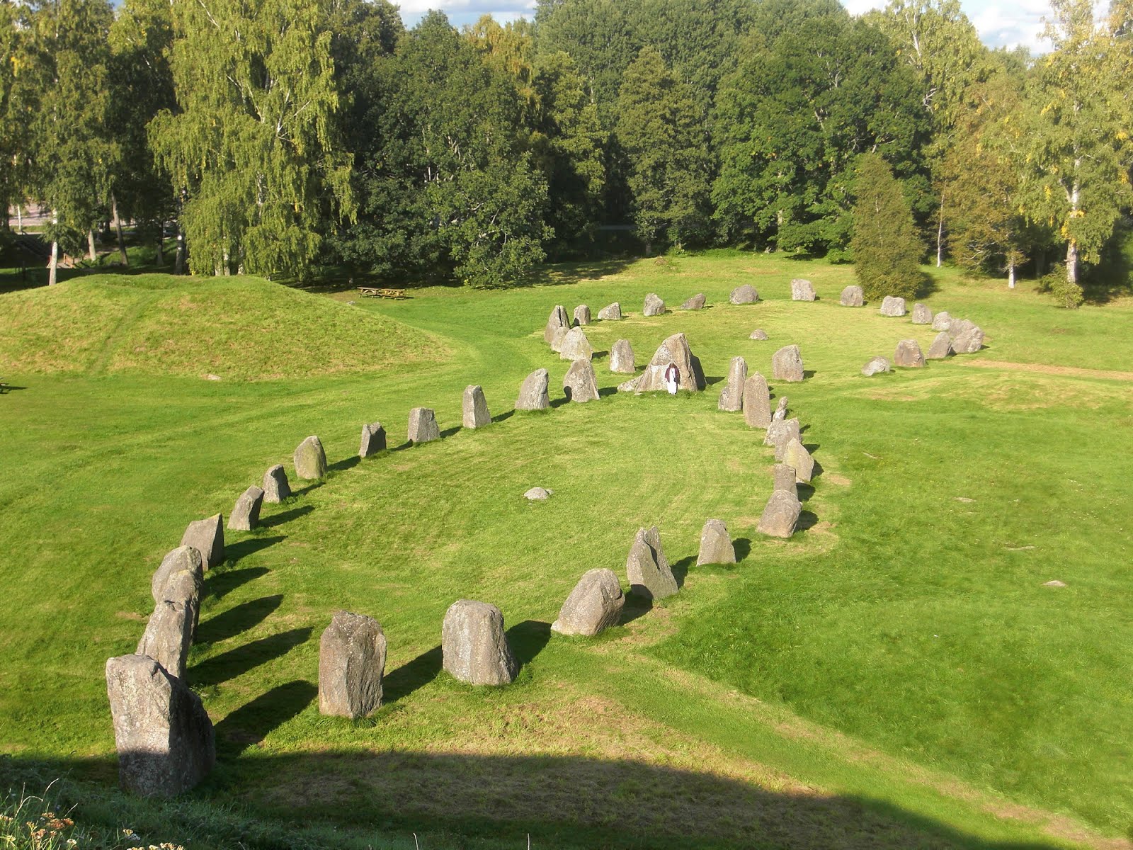 Hidden and little known places: Megalithic stone ships of Sweden