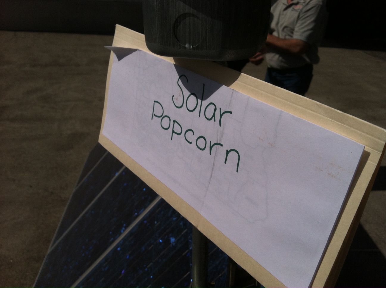 ginocorridori.com: Solar Popcorn