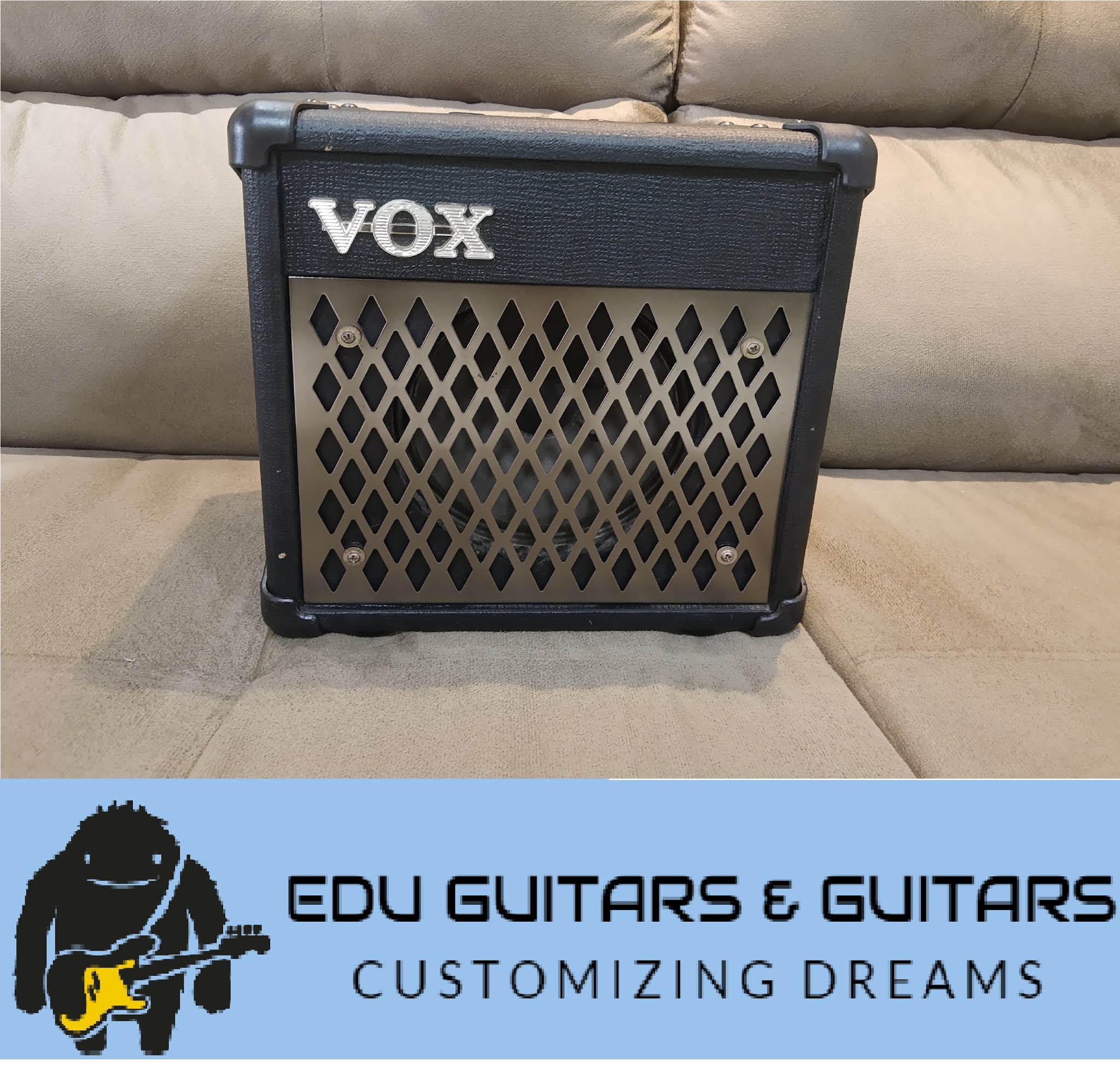 EU COMPRO MESMO - EDU GUITARS & GUITARS: AMPLIFICADOR VOX DA5 – MINI 5W ...