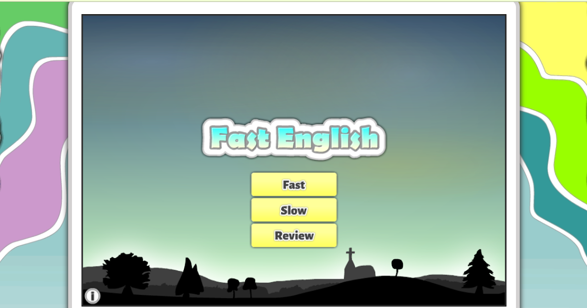 ENGLISH IS FUN: GAMES