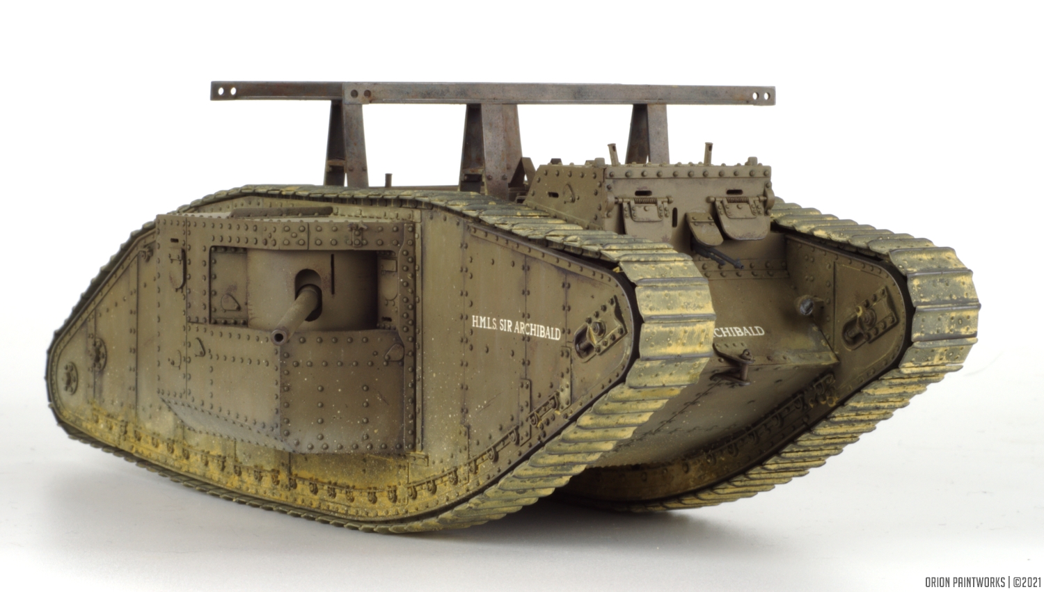 Orion Paintworks: Showcase: Mark I male tank