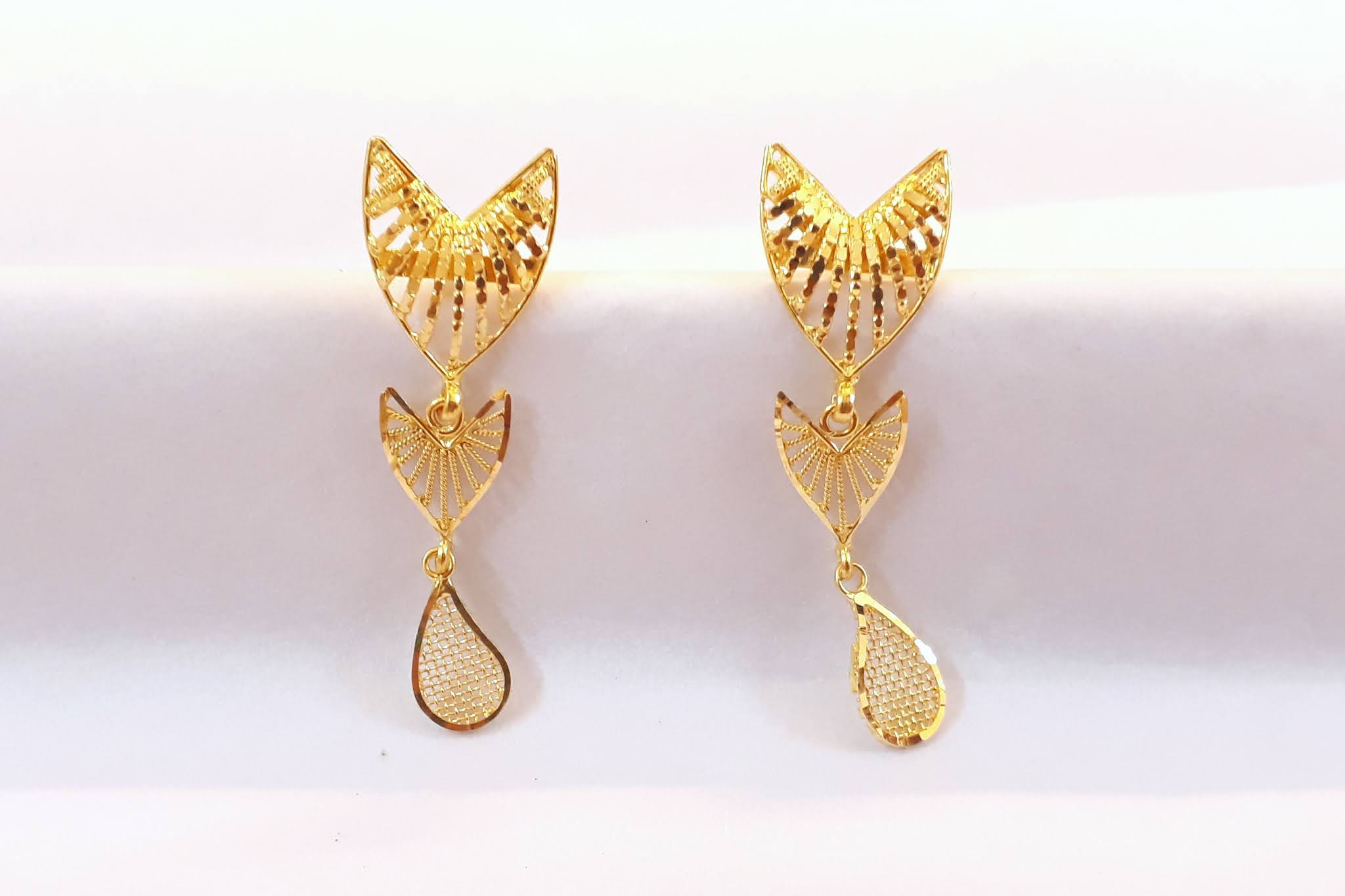 Latest Stud Gold Earrings Designs