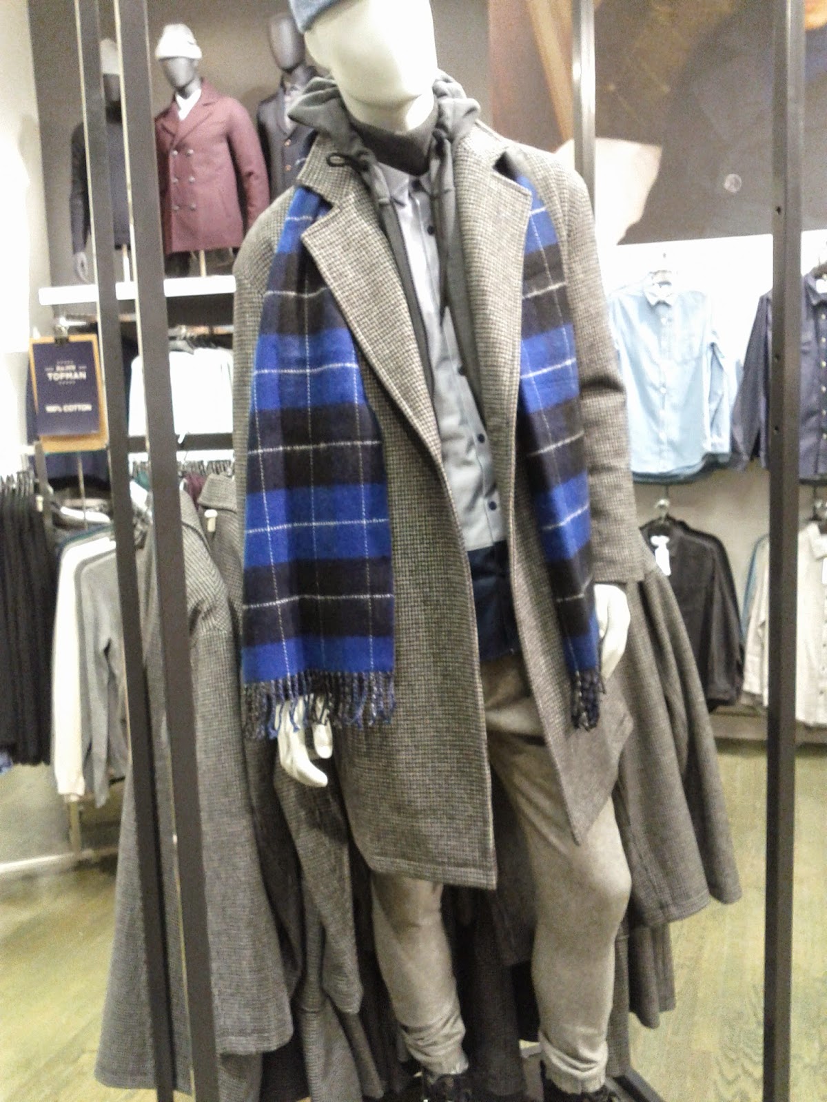 Toronto things: Topman Topshop men's winter coat