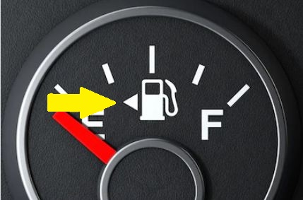 Why There is Small Arrow on Fuel Gauge ~ TELUGU WORLD