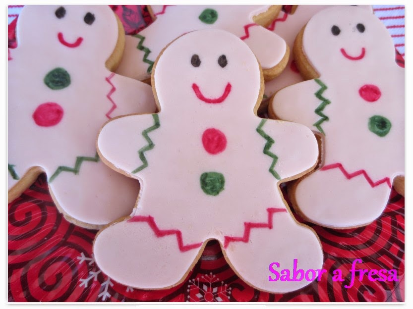 Sabor a fresa: Muñecos de jengibre