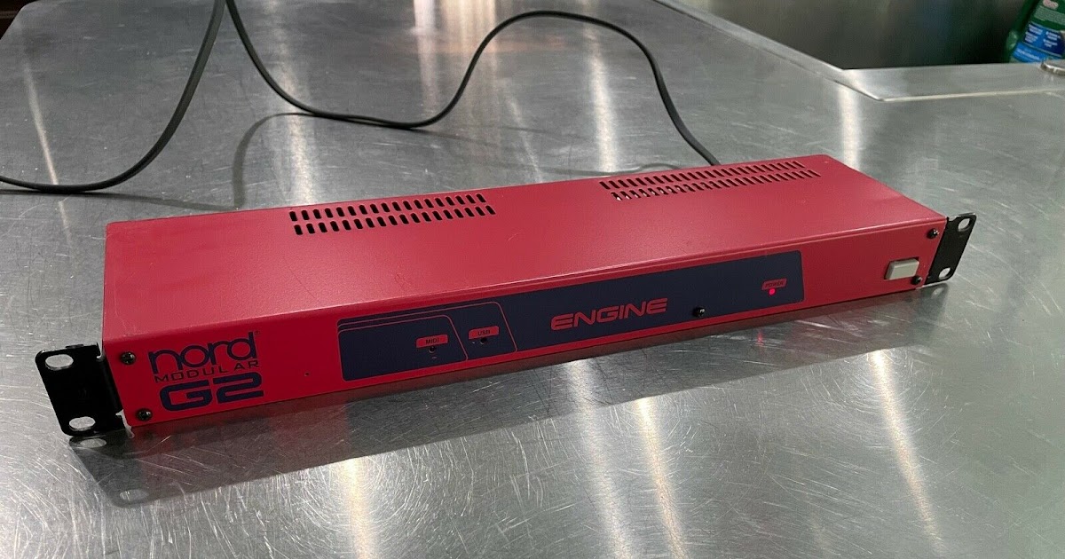 MATRIXSYNTH: Nord G2 Engine Synthesizer Rack SN ME10457