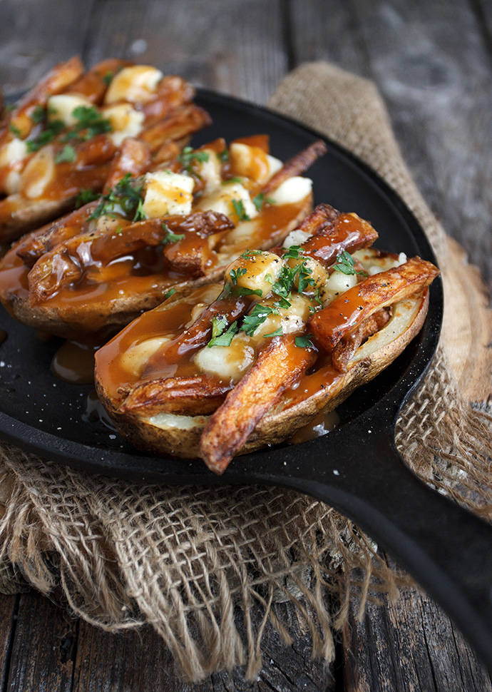 Poutine Potato Skins