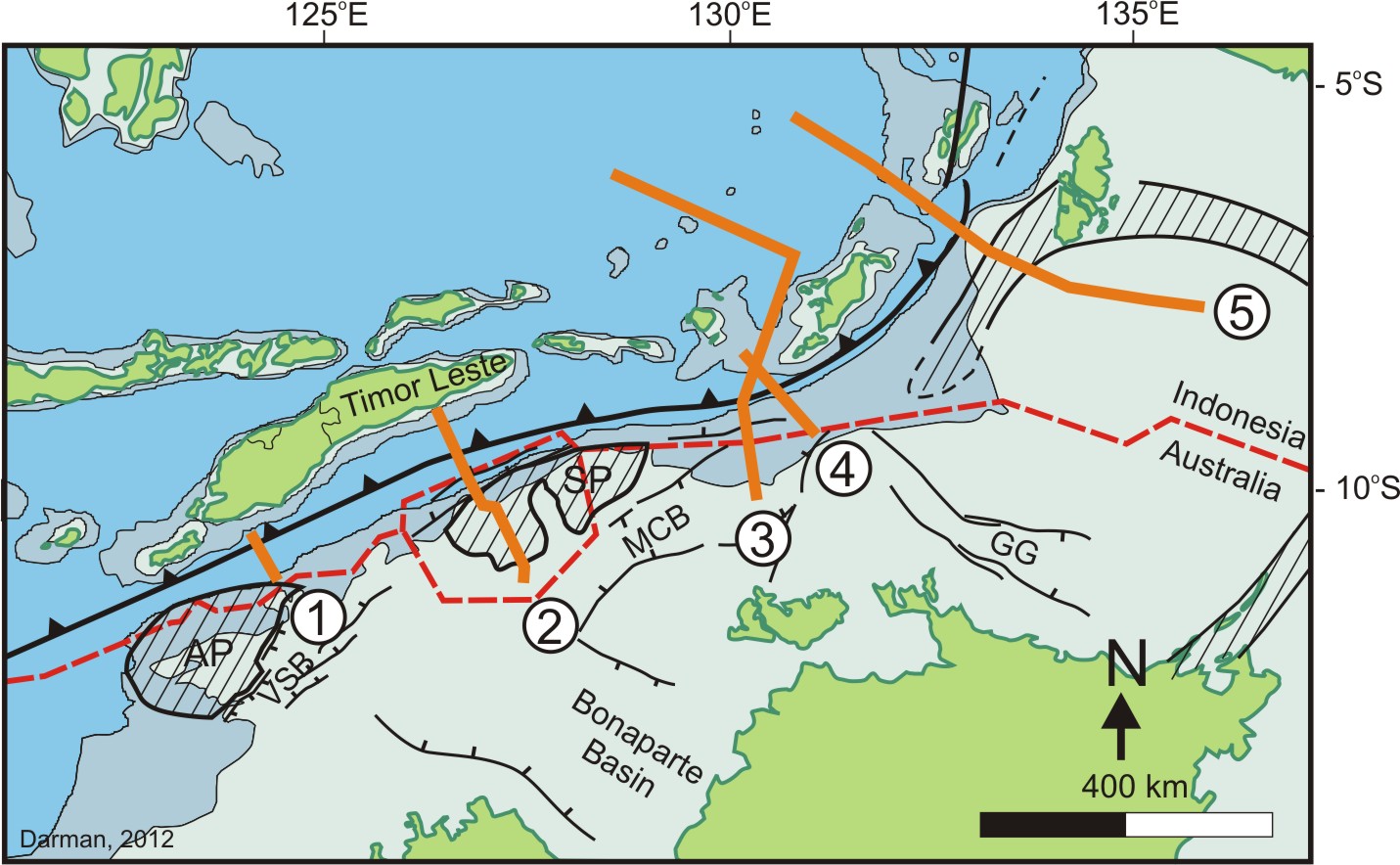 Seismic Atlas of SE Asian Basins: Timor Sea