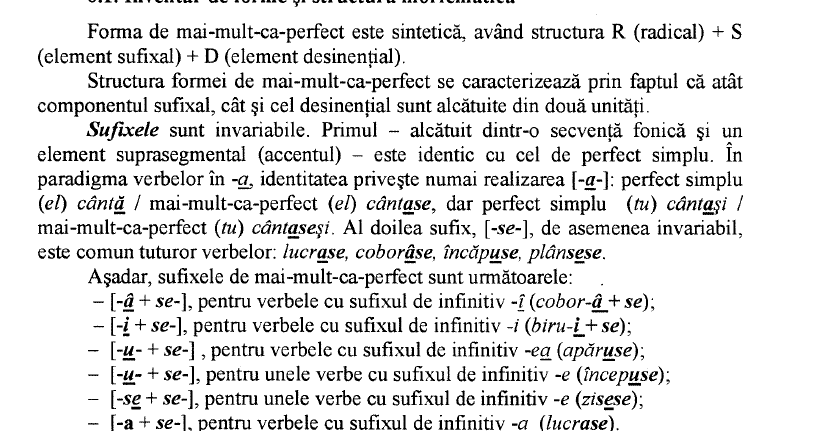 Puțină gramatică: Mai mult ca perfectul