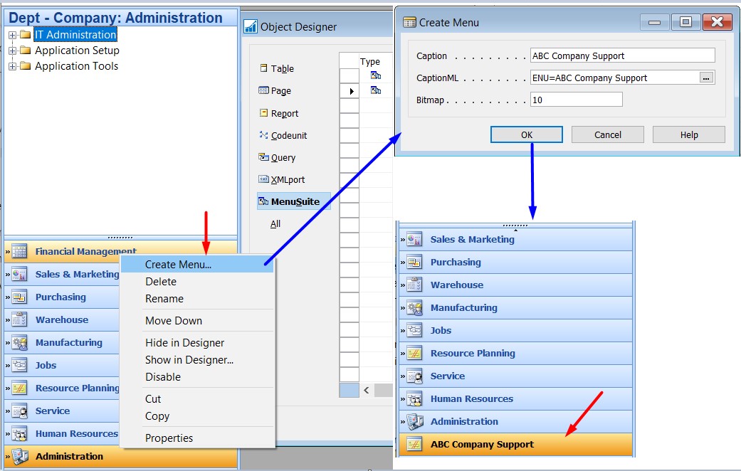 Dynamics NAV - All that you need to know about MenuSuites.