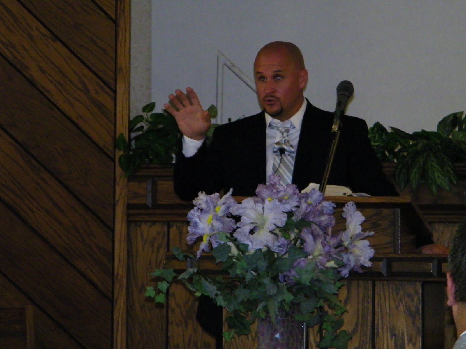 Crazy Town ND Fischer Prairie: Chad Gamble...what a wonderful preacher ...
