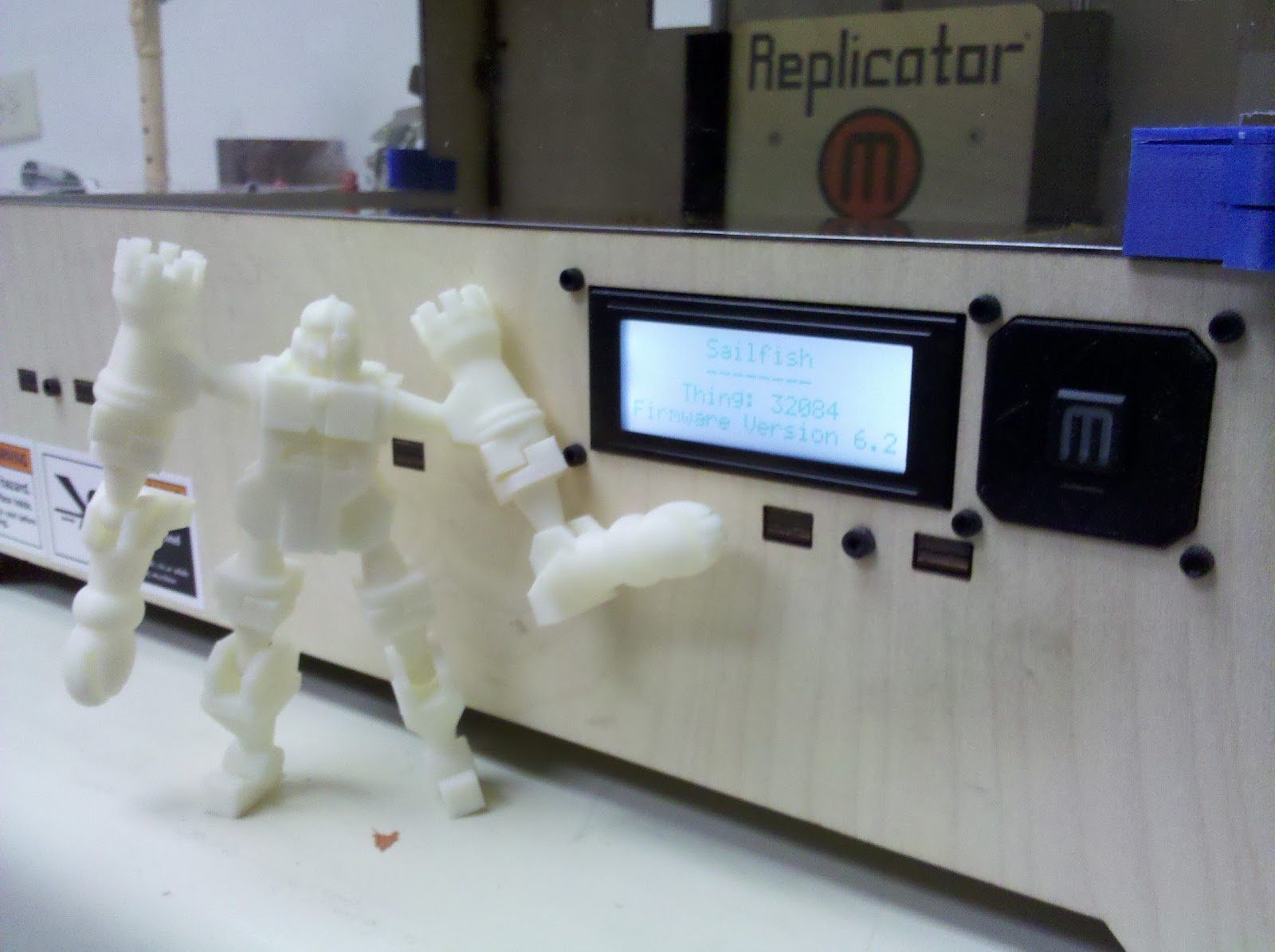 Joe's Makerbot now runs Sailfish - 3D Printing Professor