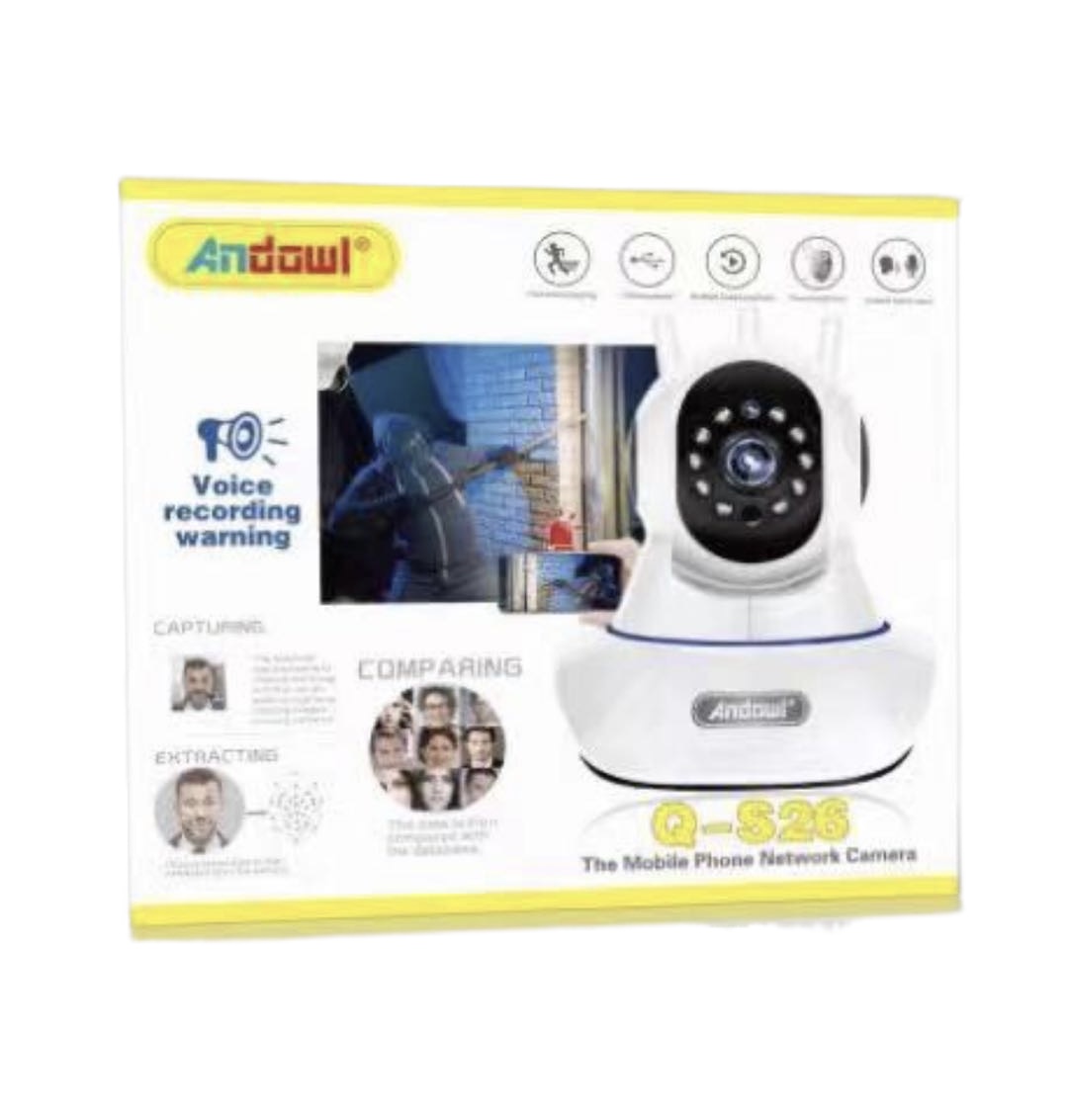 77181 Andowl Q-S26 TELECAMERA IP CAM WI-FI HD 1080P WIRELESS LED 3 ...