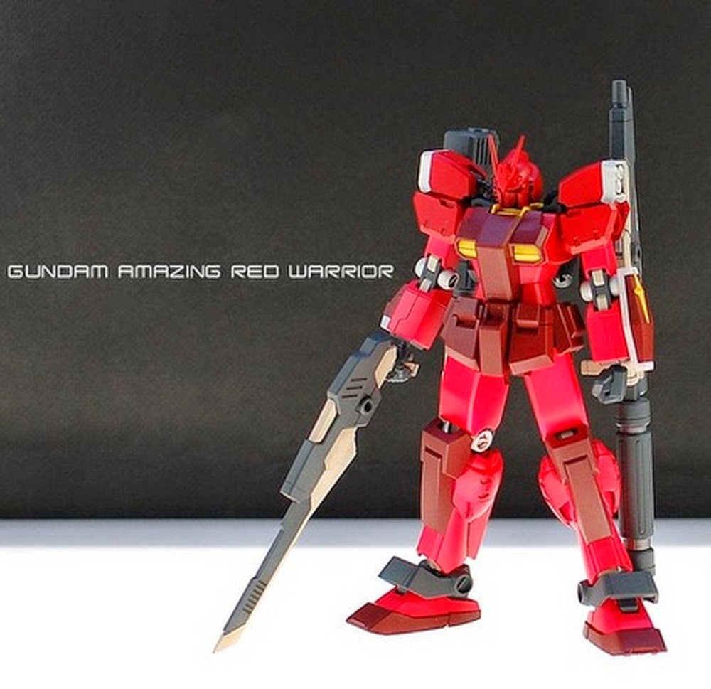 Custom Build: HGBF 1/144 Gundam Amazing Red Warrior