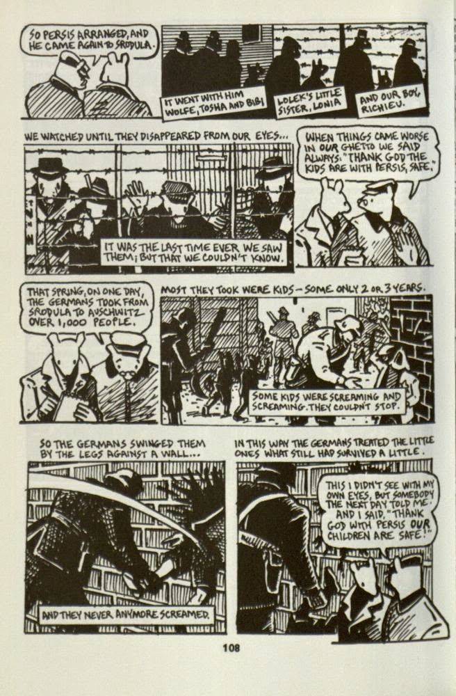 Maus A Graphic Memoir: Technical Aspects | Outstanding Scenes ...