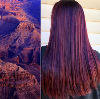 Hairstylist Is Inspired By Nature To Create Colored Hair