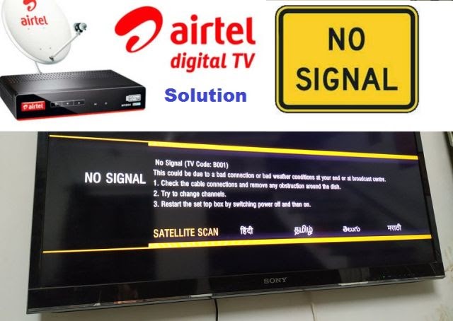 How To Solve Airtel Digital Tv Error Code B001 No Signal Problem Solution how-to-solve-airtel-digital-tv-error-code-b001-no-signal-problem-solution