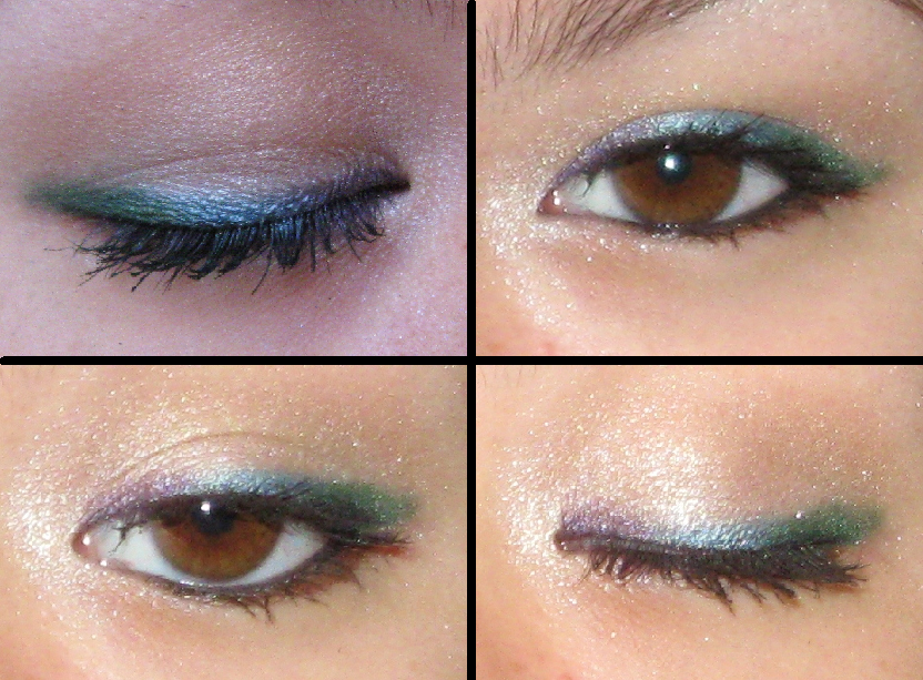Simply, Autumn Rush: Pretty Peacock Eyeliner Two Ways: A Tutorial