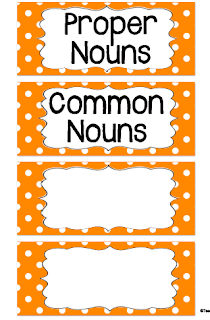 Halloween Noun Sort | Teach123