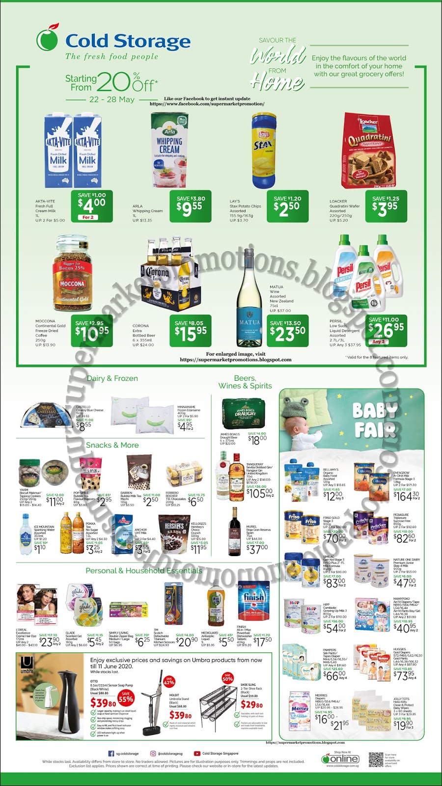 Cold Storage Weekly Promotion Ad 22 - 28 May 2020 ~ Supermarket Promotions
