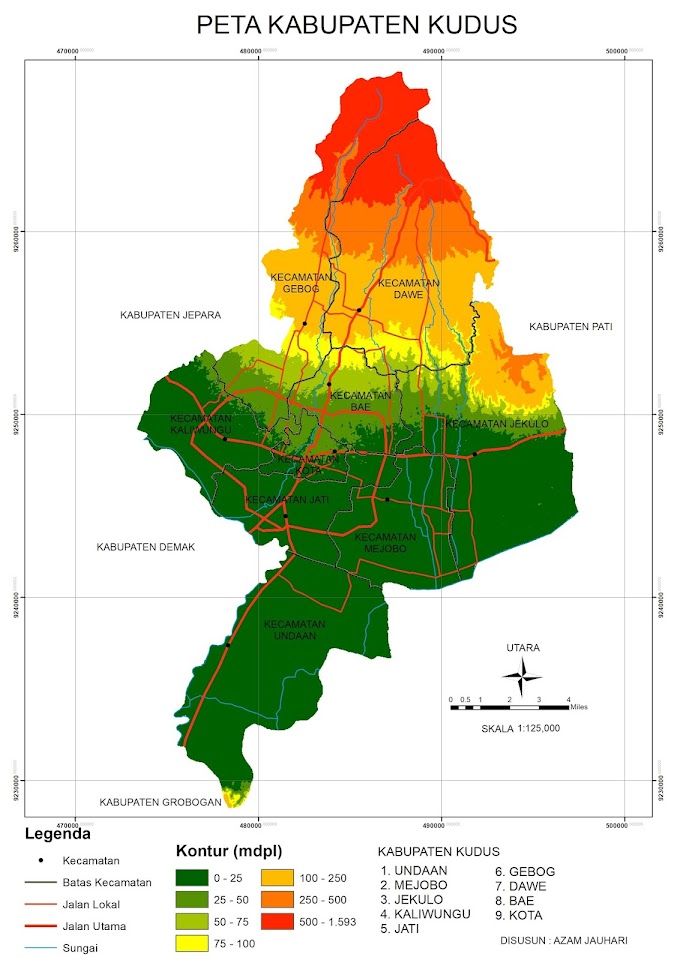 Pejalan kaki - Peta juga ada - Wisata Kota Semarang