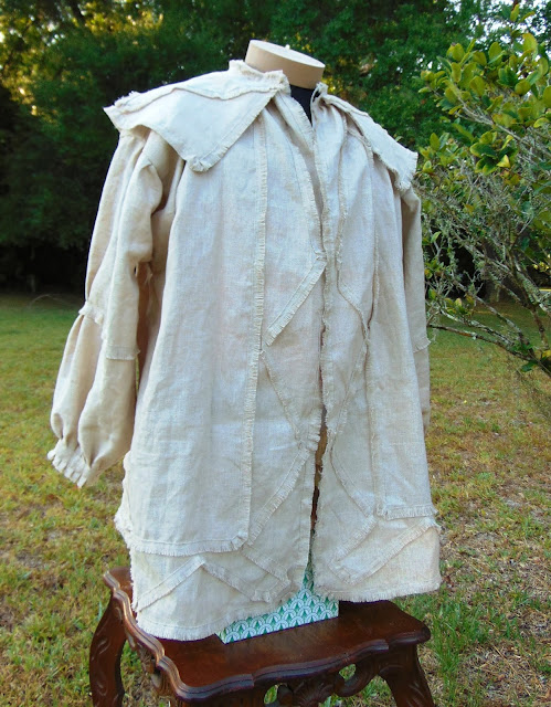 The Antique Sewist: 18th Century American "Hunting Frock Coat" or Shirt.
