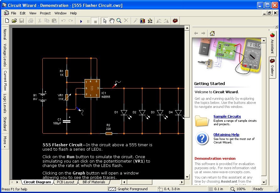 Webeletrônica: Download Circuit Wizard
