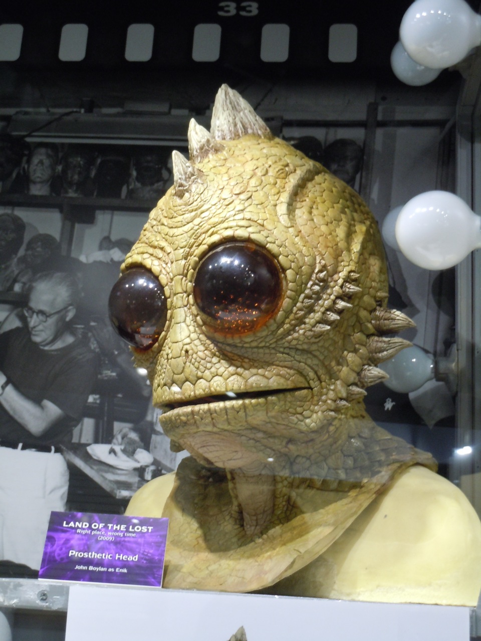 Enik the Altrusian prosthetic head from Land of the Lost... | Hollywood ...