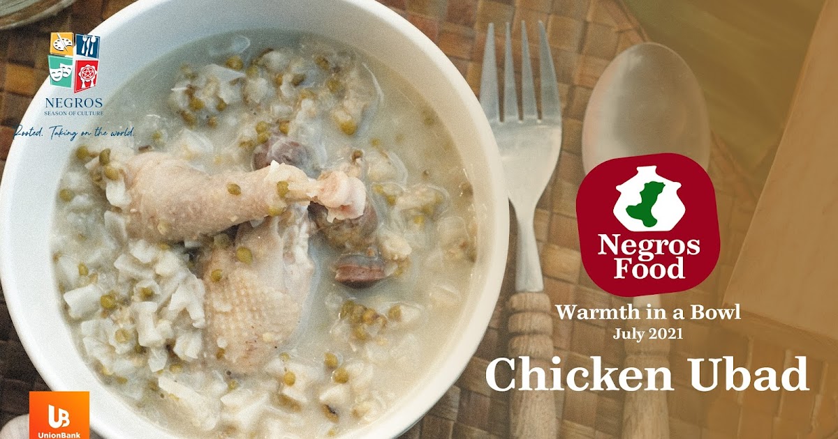 Chicken Ubad with Monggo (Chicken with Banana Pith and Mung Beans)