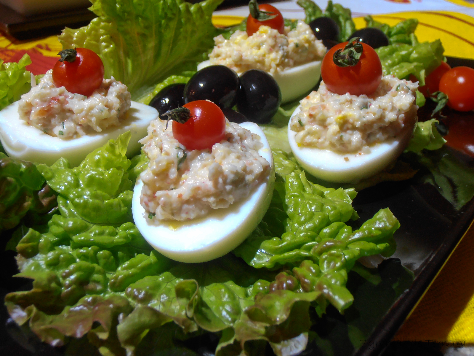 Ovos recheados com patê de delicias | 7gramas de ternura