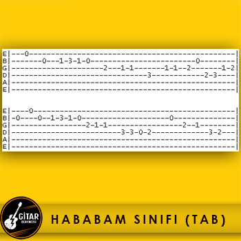 Gitar Notlarım: Hababam Sınıfı (TAB)
