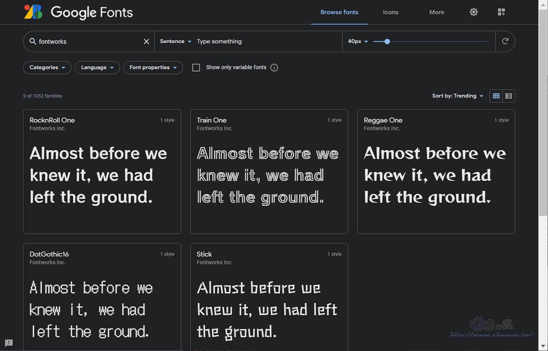 日本 Fontworks 釋出八款免費開源字體，與 Google Fonts 合作可商業使用