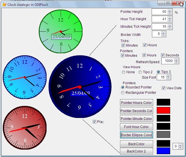 VfpImaging VFP tips and tricks blog: A GdiPlusX analog clock