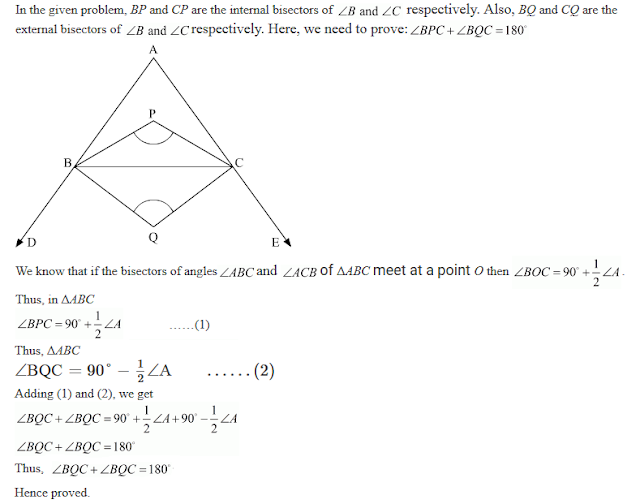 R.D. Sharma Solutions Class 9th: Ch 9 Triangle and its Angles Exercise 9.2