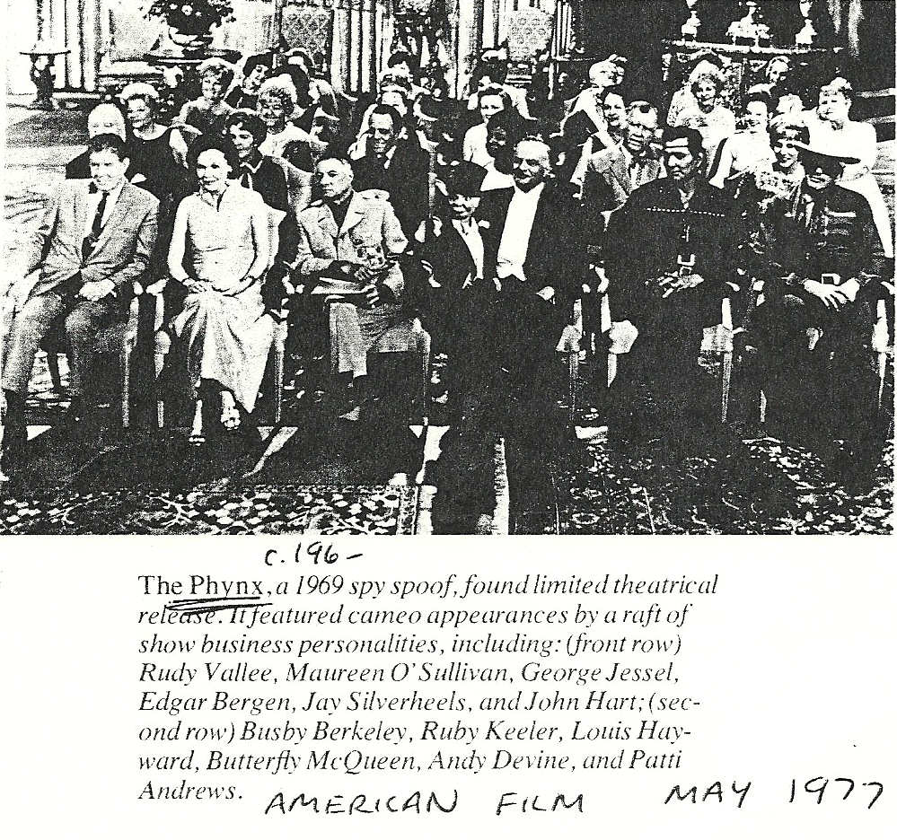 BOOKSTEVE'S LIBRARY: The Phynx Cast Pictures