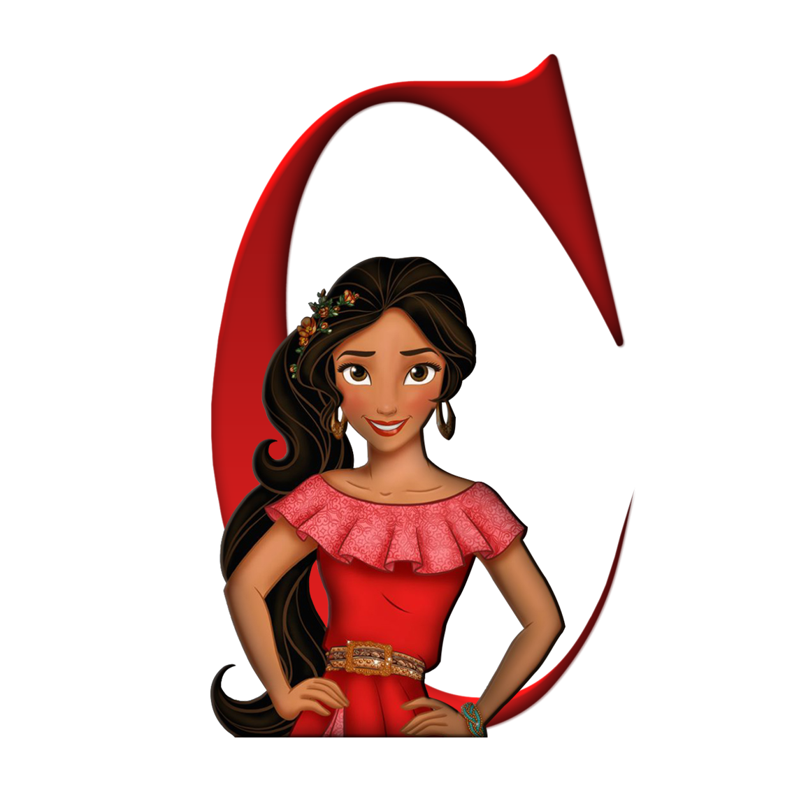 Sussurro de Amor: Alfabeto Princesa Elena