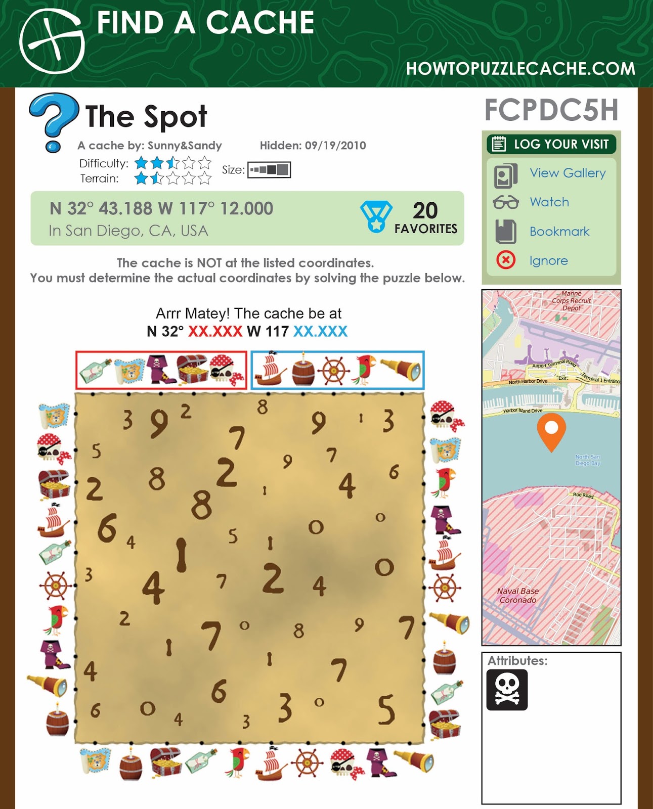 PUZZLE CACHE PRACTICE: January 2016