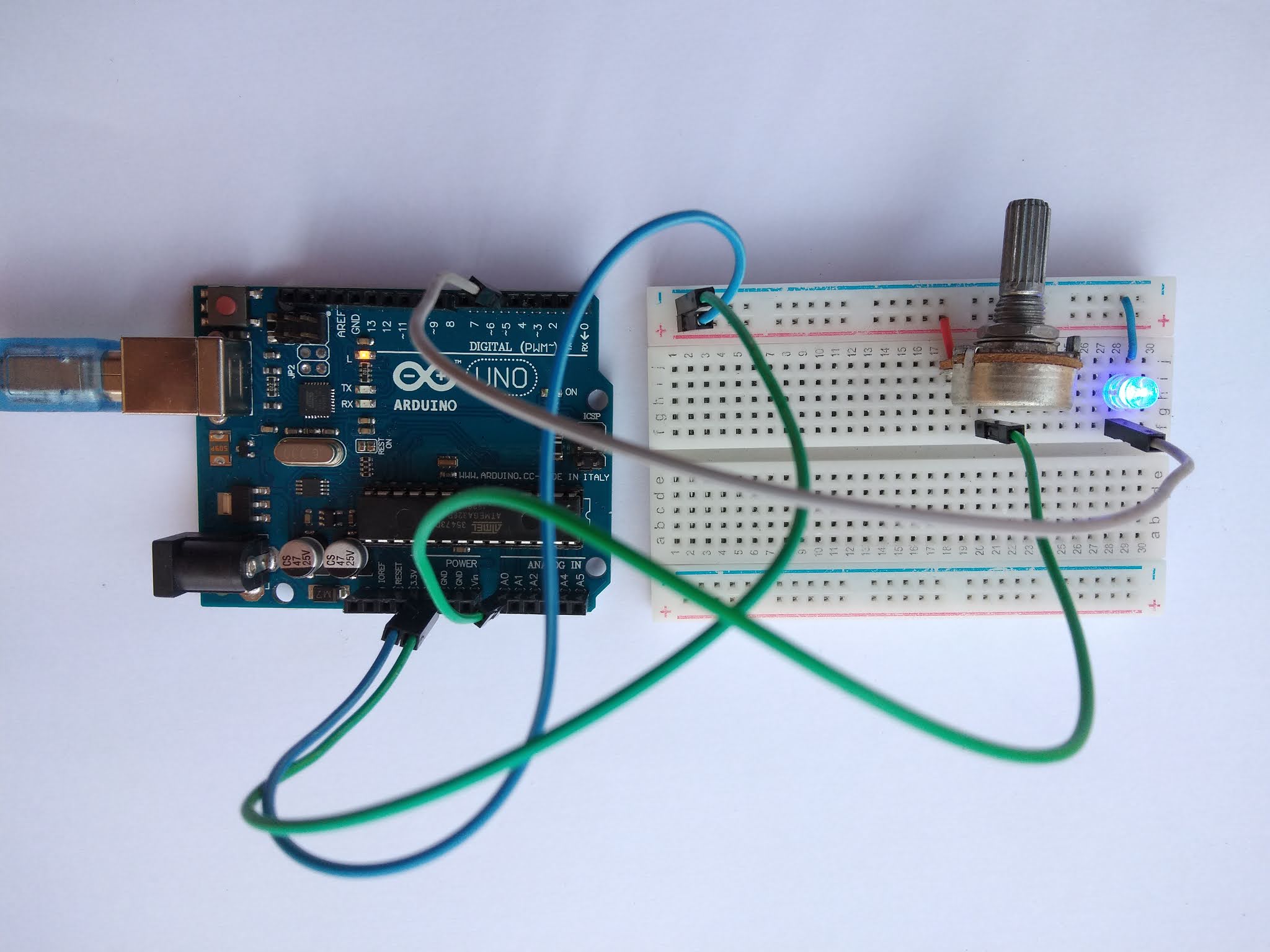 Arduino Part 7 Mengatur Kecerahan Led Elektronika Hendry
