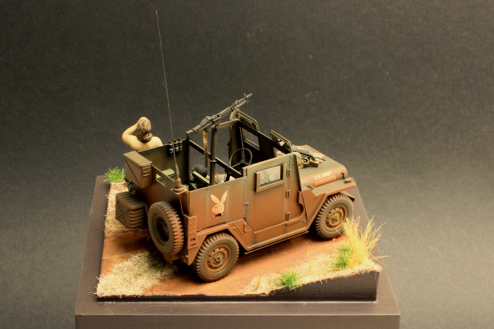 Miniature Creations: M151 Jeep Guntruck Vietnam