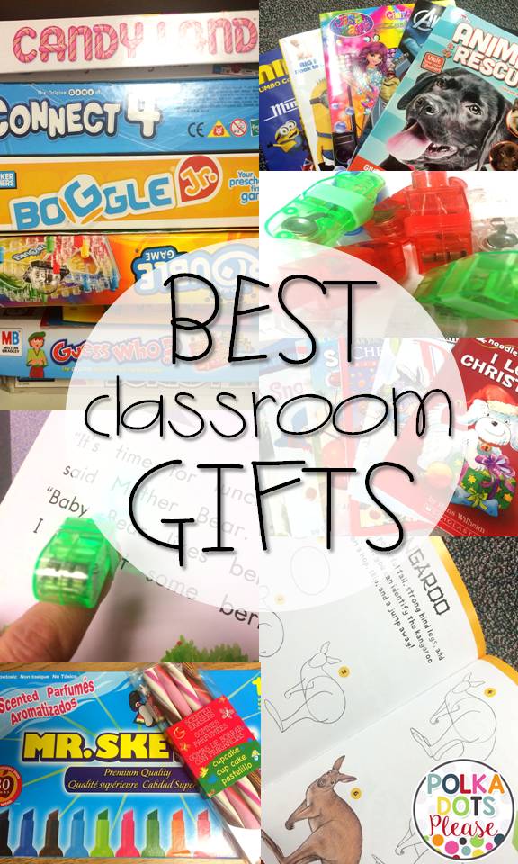 Best Classroom Gifts - Polka Dots Please