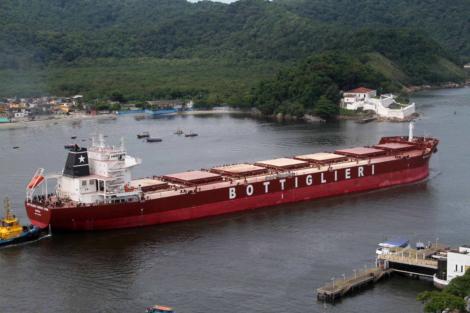 Santos Shiplovers: M/N Bottiglieri Giorgio Avino / ICSC - Mudança para ...