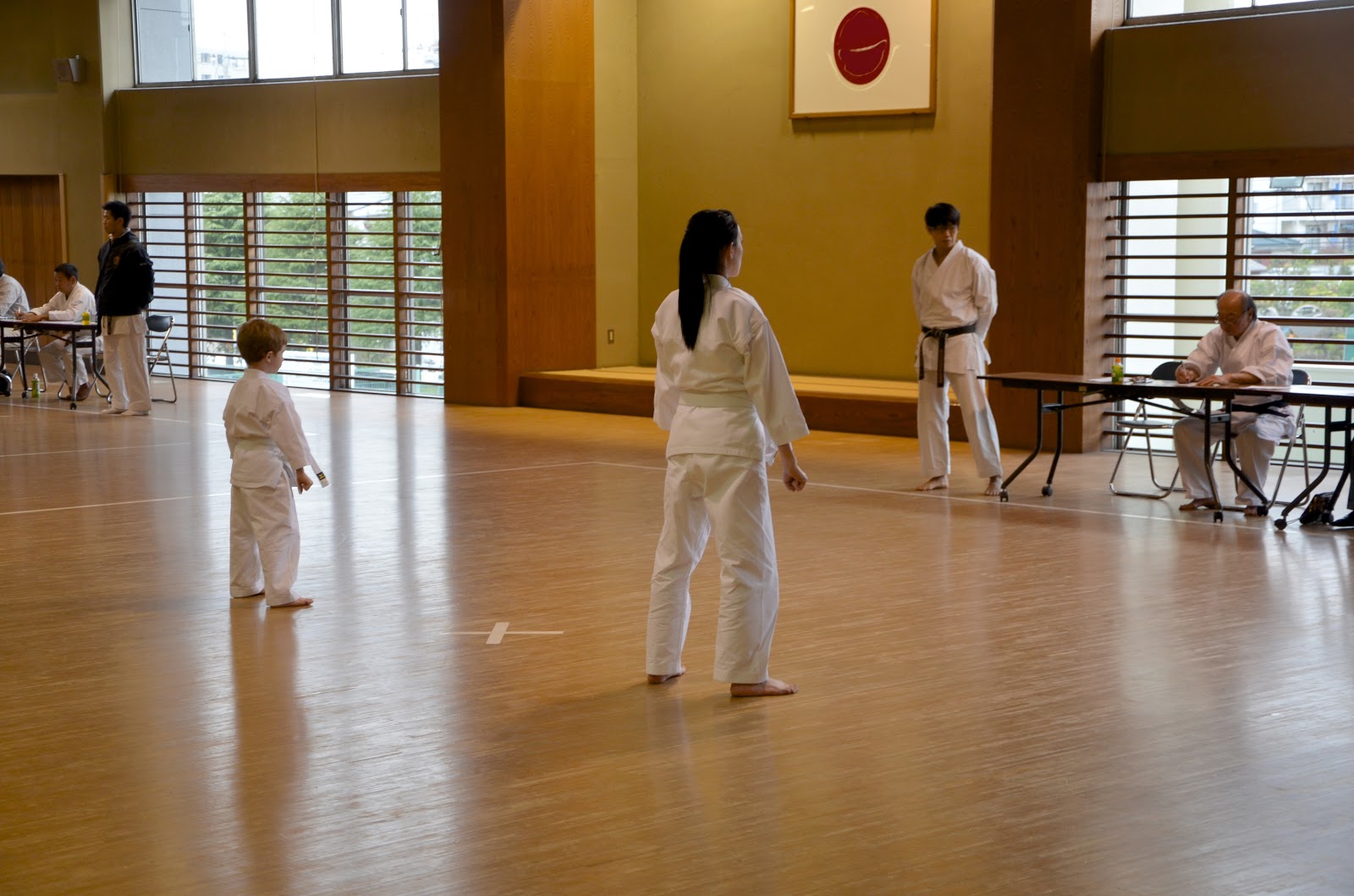 We are Family: Karate test